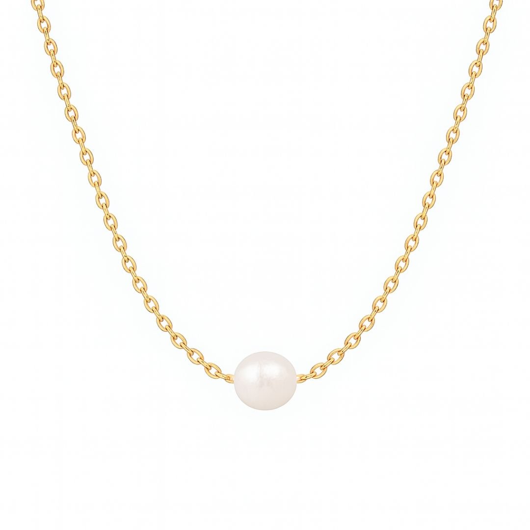 Romeo Pearl Bridal Necklace